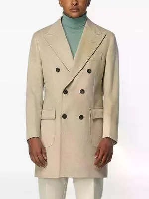 Brian Dales Felted Double-breasted Coat