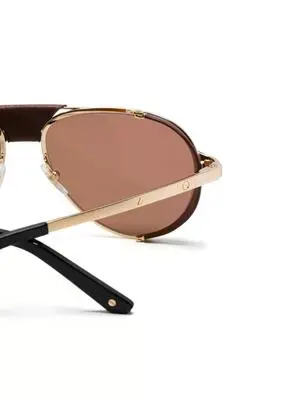 Cartier Pilot-frame Sunglasses