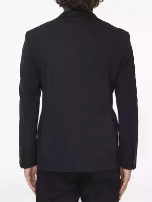 TONELLO Single-breasted Blazer - Black