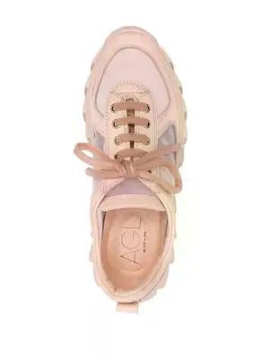 Agl Blondie Grid Platform Sneakers