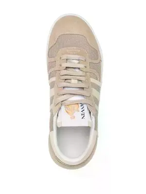 LANVIN Clay Mesh Sneakers - Neutrals