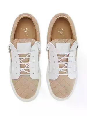 GIUSEPPE ZANOTTI Frankie Double-zip Low-top Sneakers