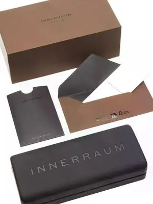 INNERRAUM Object O24 Sunglasses - Black