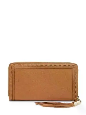 LANCEL Premier Flirt Leather Long Wallet - Brown