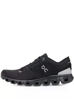On Cloud X3 Lace-up Sneakers - Black