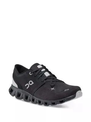 On Cloud X3 Lace-up Sneakers - Black