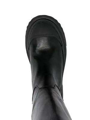 Hogan Knee-high Leather Boots
