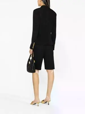Balmain Double-breasted Blazer With Gold-tone Buttons