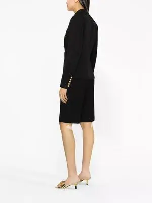 Balmain Double-breasted Blazer With Gold-tone Buttons