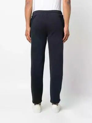 Corneliani Drawstring Cotton Track Pants - Blue
