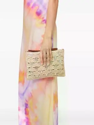 Rabanne Lurex-detail Clutch Bag
