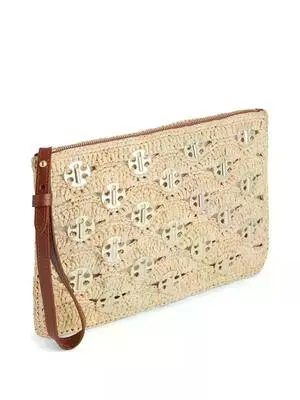 Rabanne Lurex-detail Clutch Bag