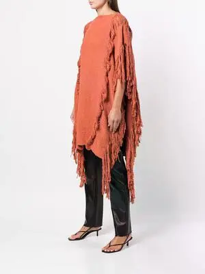 Voz Fringe-detail Long Top