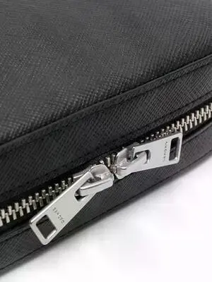 Sandro Small Saffiano Leather Camera Bag