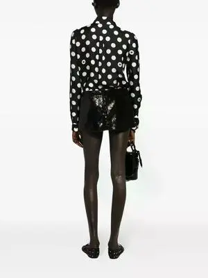 Dolce & Gabbana Mini Sequined Low-rise Skirt