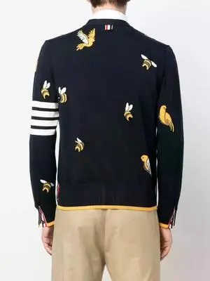 Thom Browne 4-bar Stripe Cardigan