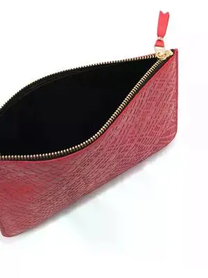 Comme Des Garçons Embossed-logo Detail Wallet
