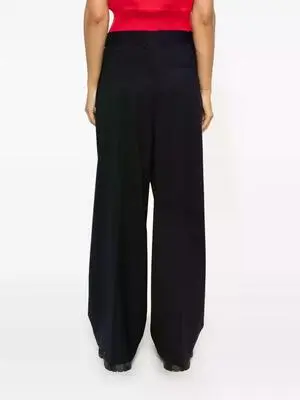 P.a.r.o.s.h Liliuxy Wide-leg Trousers - Blue