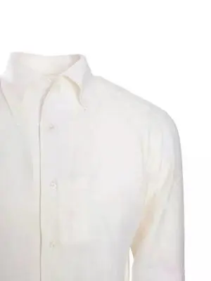 Luciano Barbera Linen Shirt - White