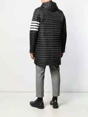 Thom Browne 4-bar Padded Coat - Black