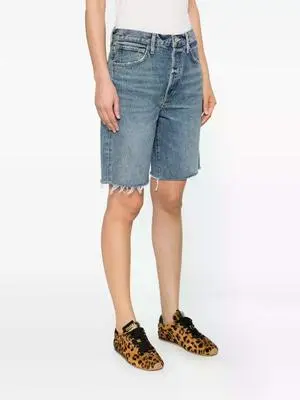 AGOLDE 90's Denim Shorts - Blue