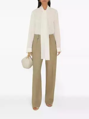 Burberry Wool Tailored Trousers