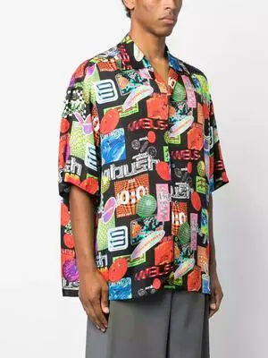 AMBUSH Graphic-print Short-sleeve Shirt