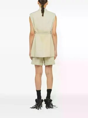 JIL SANDER Belted Tailored Gilet