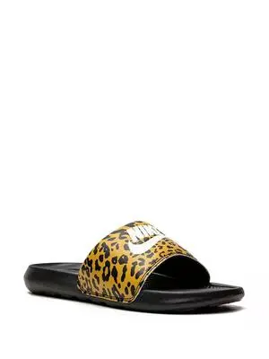 Nike Victori One Cheetah Print Slides
