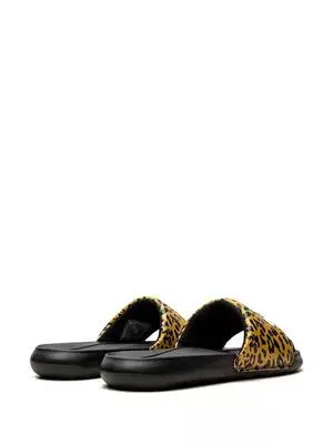 Nike Victori One Cheetah Print Slides