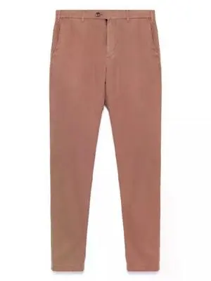 Canali Twill Chinos - Pink