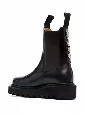 Toga Ridged Sole Chelsea Boots