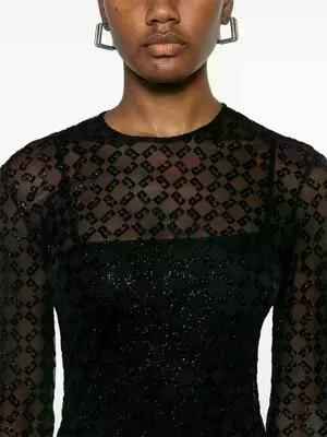 Givenchy Sheer Midi Dress