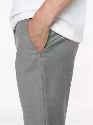 Incotex Tapered Virgin Wool Trousers - Grey