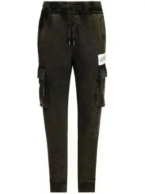Dolce & Gabbana Logo-patch Tapered Cargo Trousers