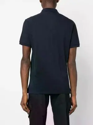 C.P. COMPANY Cotton Polo Shirt - Blue