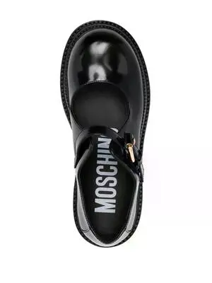 Moschino Olivia Loafers With Adjustable Buckle Strap