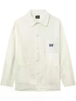 Needles Logo-embroidered Shirt Jacket