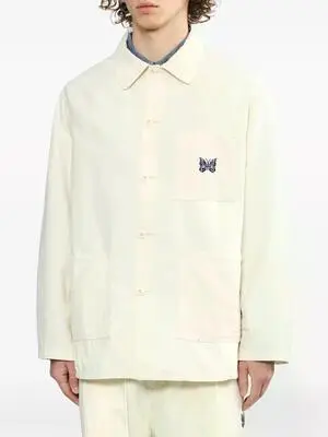 Needles Logo-embroidered Shirt Jacket