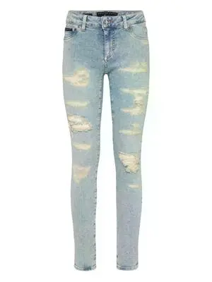 Philipp Plein High-waist Skinny Jeans