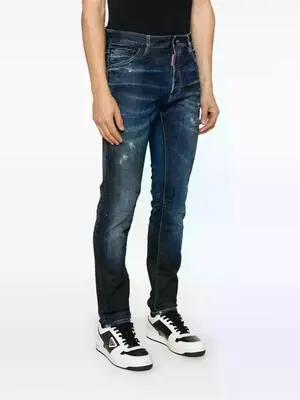 Dsquared2 Distressed Skinny-cut Jeans