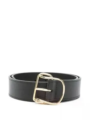 TOTEME Swirl Leather Belt - Black
