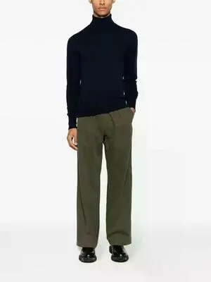 DRUMOHR Cashmere Roll Neck Sweater - Blue