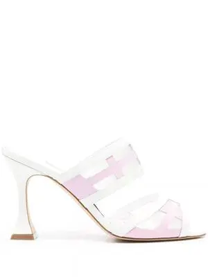 Manolo Blahnik 90mm Avespamu Peep-toe Sandals