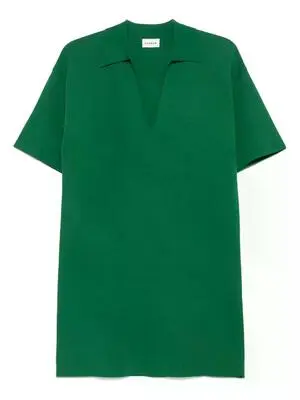 P.a.r.o.s.h Roma Mini Dress - Green