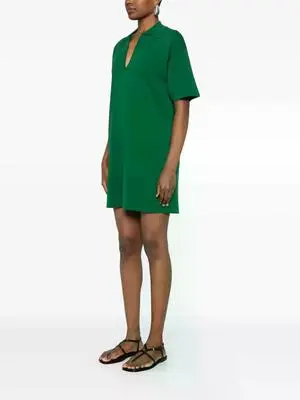 P.a.r.o.s.h Roma Mini Dress - Green