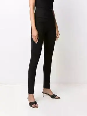 Philipp Plein Ribbed-panel Biker Leggings