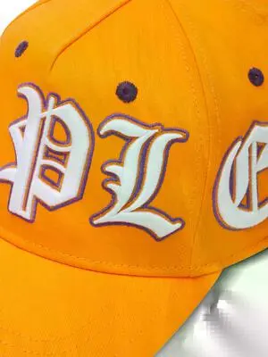 Philipp Plein Logo-embroidered Cotton Cap - Orange