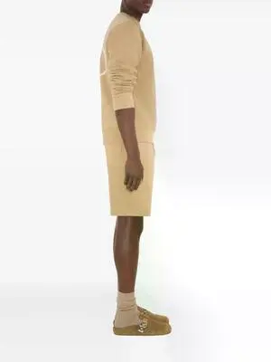 Burberry Knight Stamp Cotton Shorts