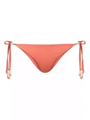 TWINSET Tie-side Bikini Bottom - Orange